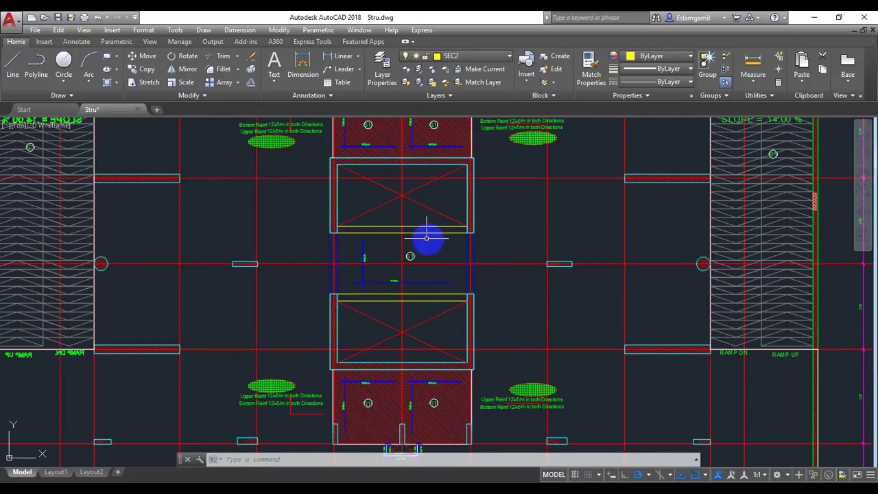 16-Draw Beams in Revit Structure || كيفيه رسم الكمرات داخل برنامج ...