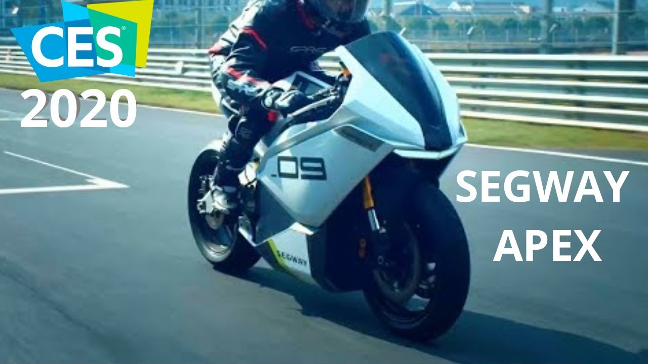 SEGWAY APEX Electric Motorcycle | CES 2020 - YouTube