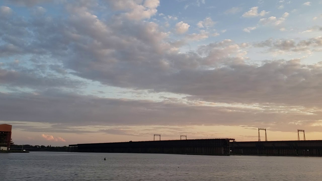 August sunset at WI Point - YouTube