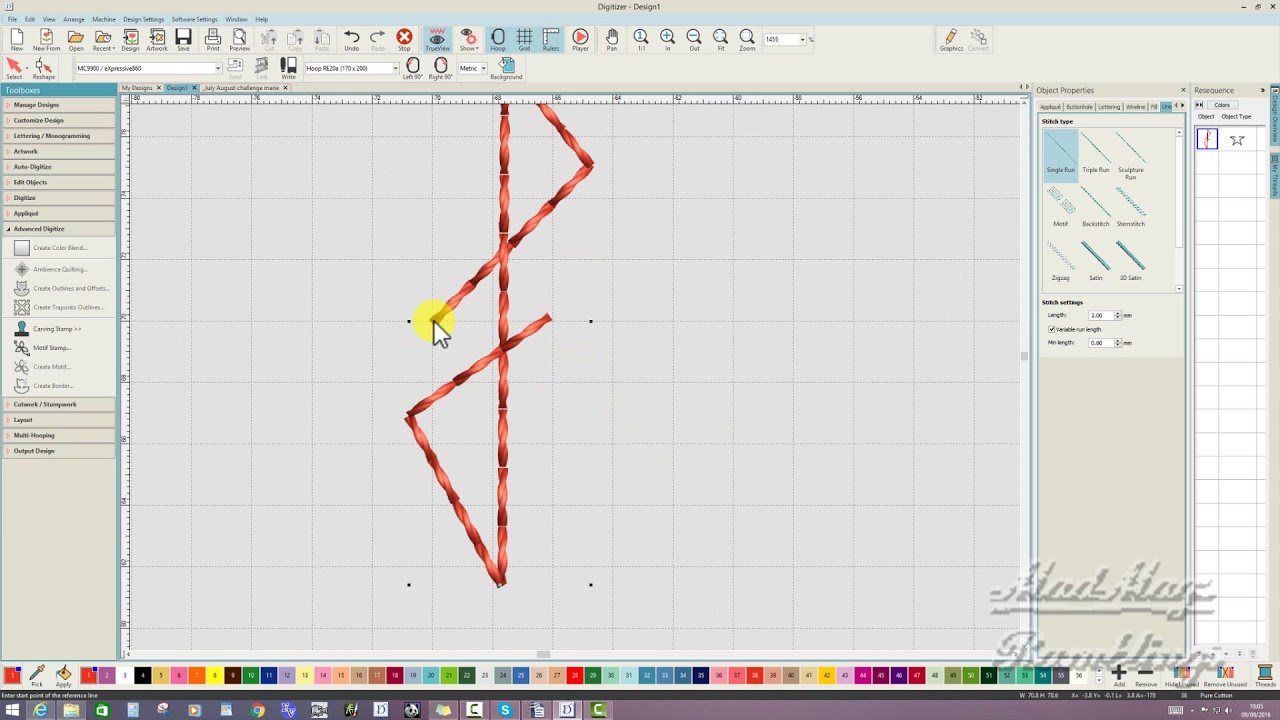 V5 create motif - YouTube