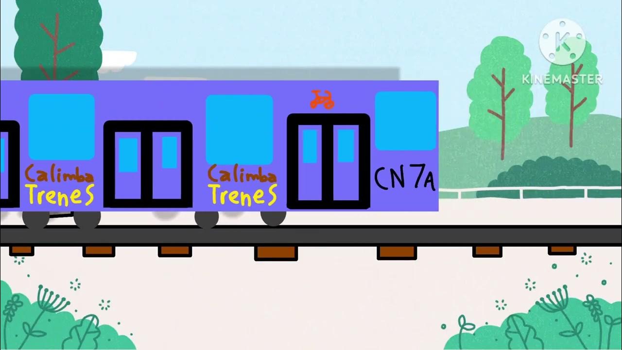 Formación CN7 Llegando a estación Zulima - YouTube