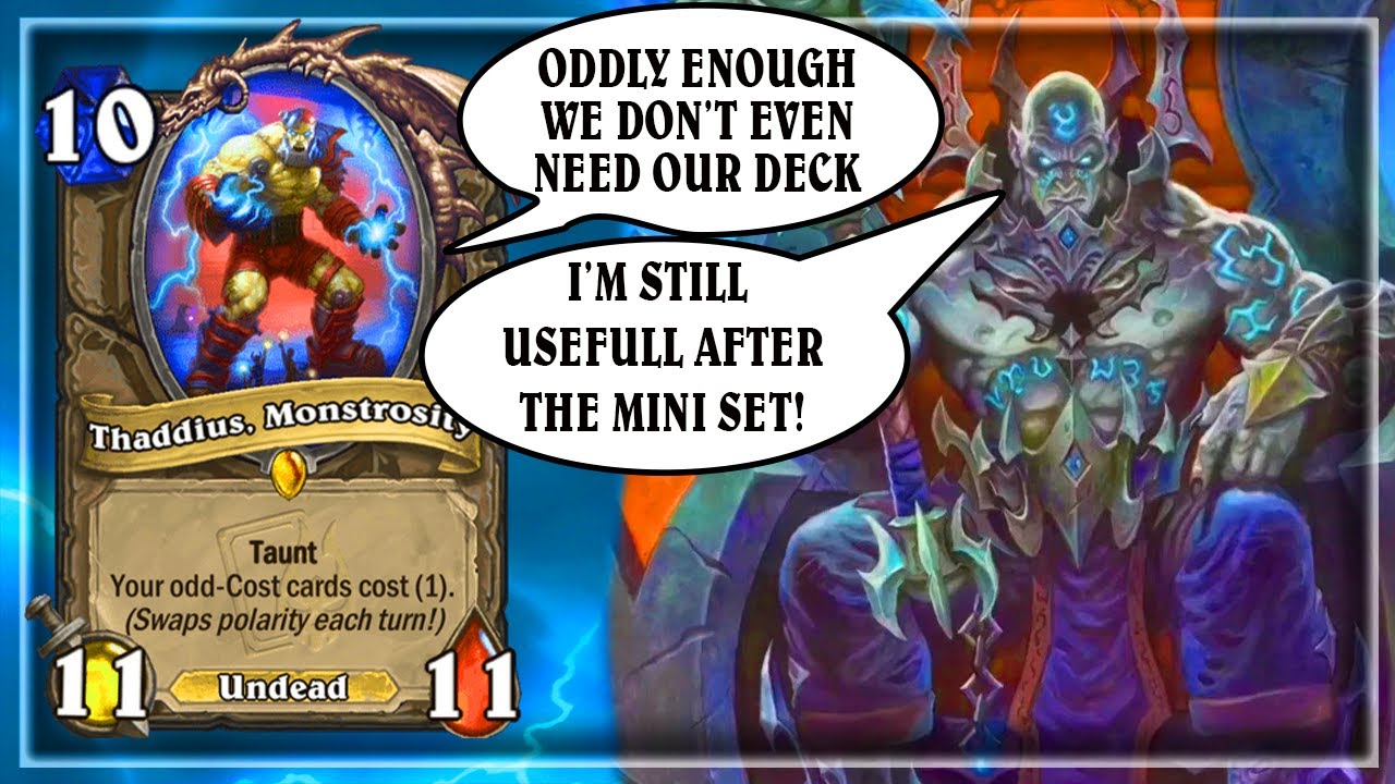 Thaddius Monstrosity & The Jailer - Hearthstone March of the Lich King ...