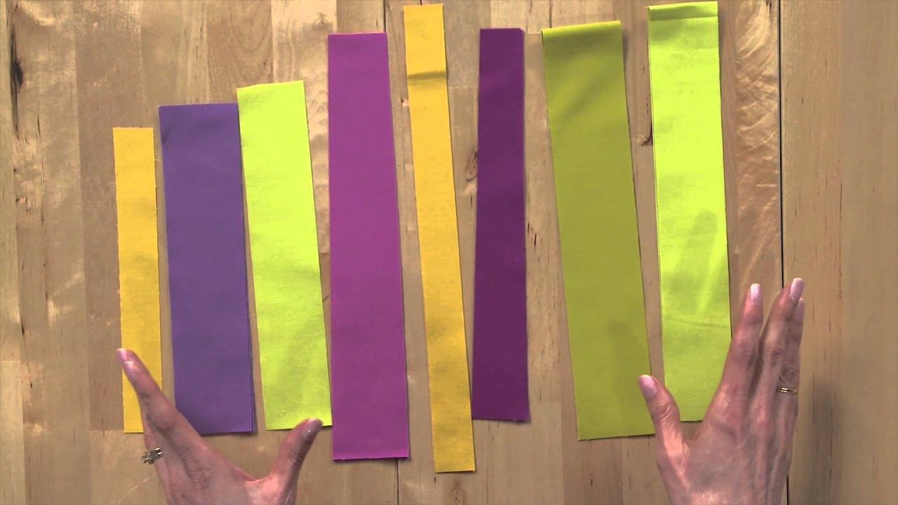 String Piecing with Quiltmaker Magazine - YouTube