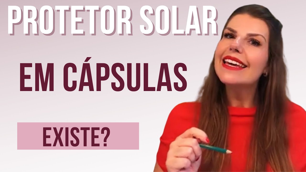 Protetor solar em cápsulas: o que é e como usar - YouTube