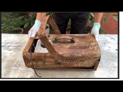 Restoration rusty artificial machine | Restoring old equipments. - YouTube