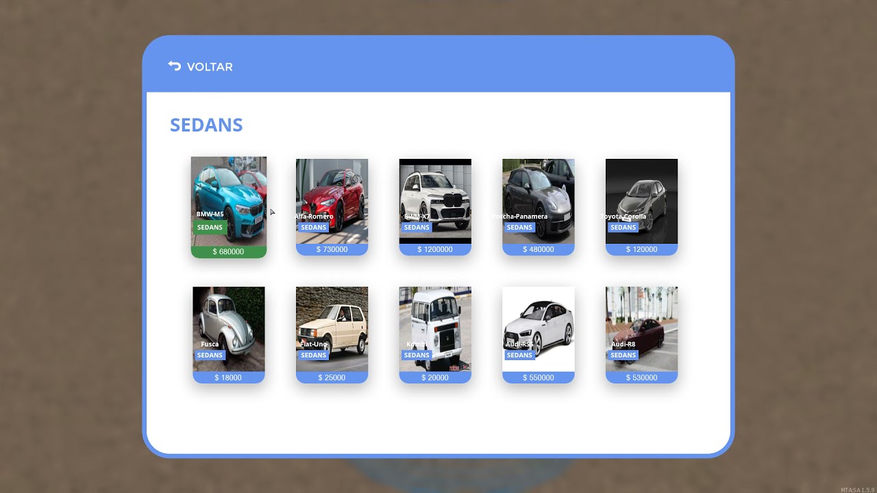 Concessionaria do Brasil Stars RP - MTA - YouTube