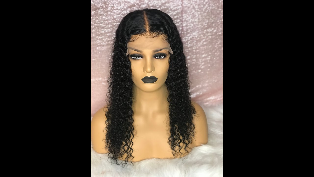 How I Install My Lace Closure Crown From My Beginners Collection - YouTube