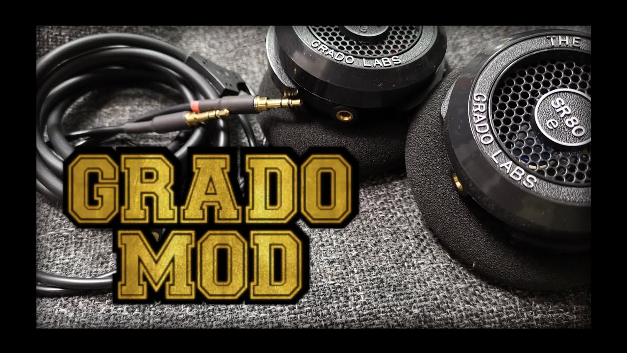 Grado detachable mod 3.5mm[NAKED Tutorial] - YouTube