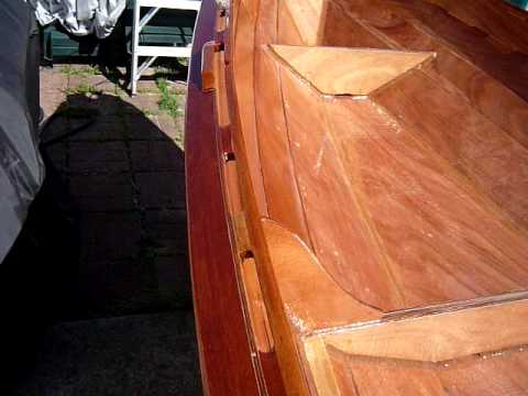 CLC's 17' Northeaster Dory - Inwales Complete - YouTube