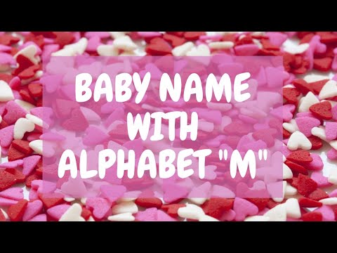 Baby Names with Letter M - YouTube