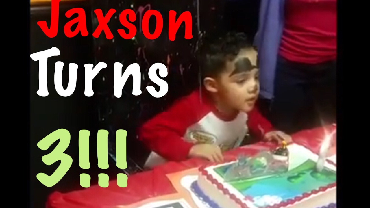 Jaxson Turn's 3!!! - YouTube