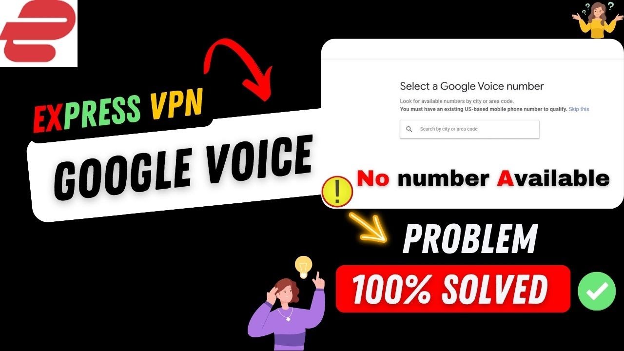 Google Voice Express VPN No Number Available Problem Solved 100% - YouTube