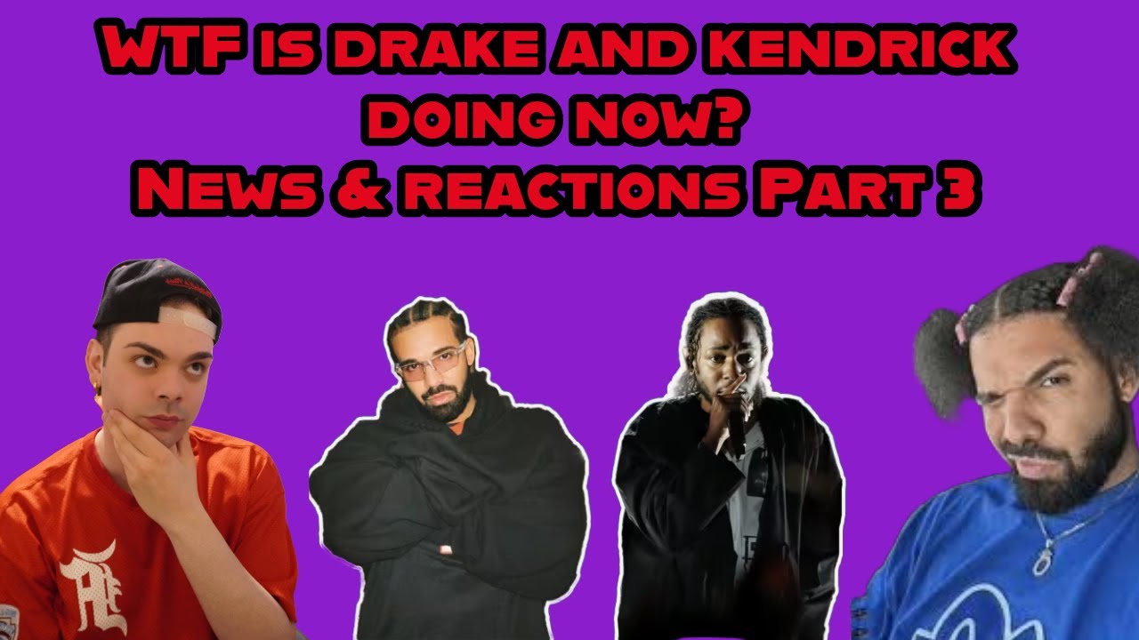 Drake vs. Kendrick Lamar The Epic Rap Feud Escalates! News & reactions ...