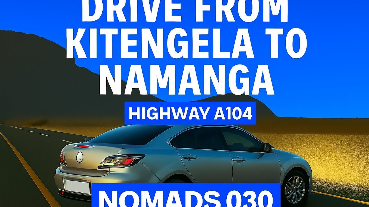 Kitengela to Namanga Drive | Scenic Highway A104 Road Trip Kenya 🇰🇪 ...