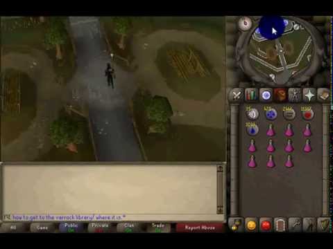 Runescape 07 - How To : Get To Varrock Library - YouTube