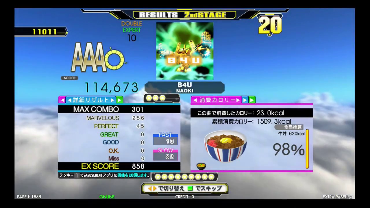 B4U / NAOKI [DOUBLE EXPERT (EDP)] : DanceDanceRevolution A (DDR A ...