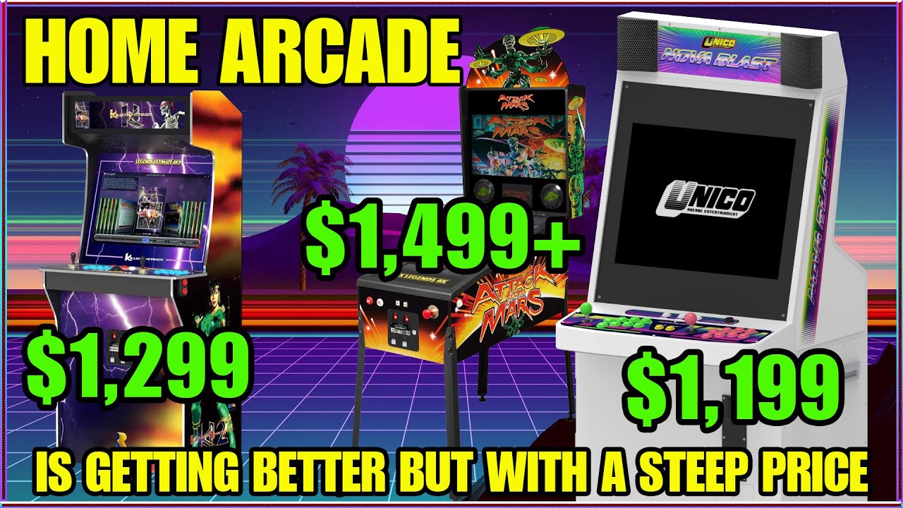Home Arcade is getting Ridiculous with Atgames and Unico! - YouTube