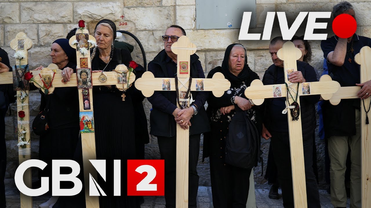 WATCH LIVE: Bethlehem worshippers welcome the Holy Fire arriving from ...