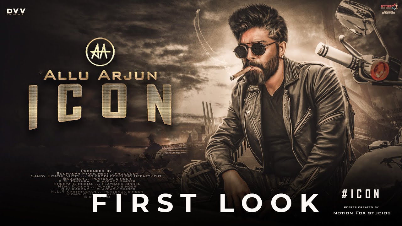ICON full movie Hindi dubbed l release update | Allu Arjun | ICON Movie ...