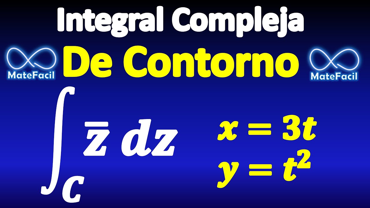 Integral de variable compleja (de contorno) - YouTube