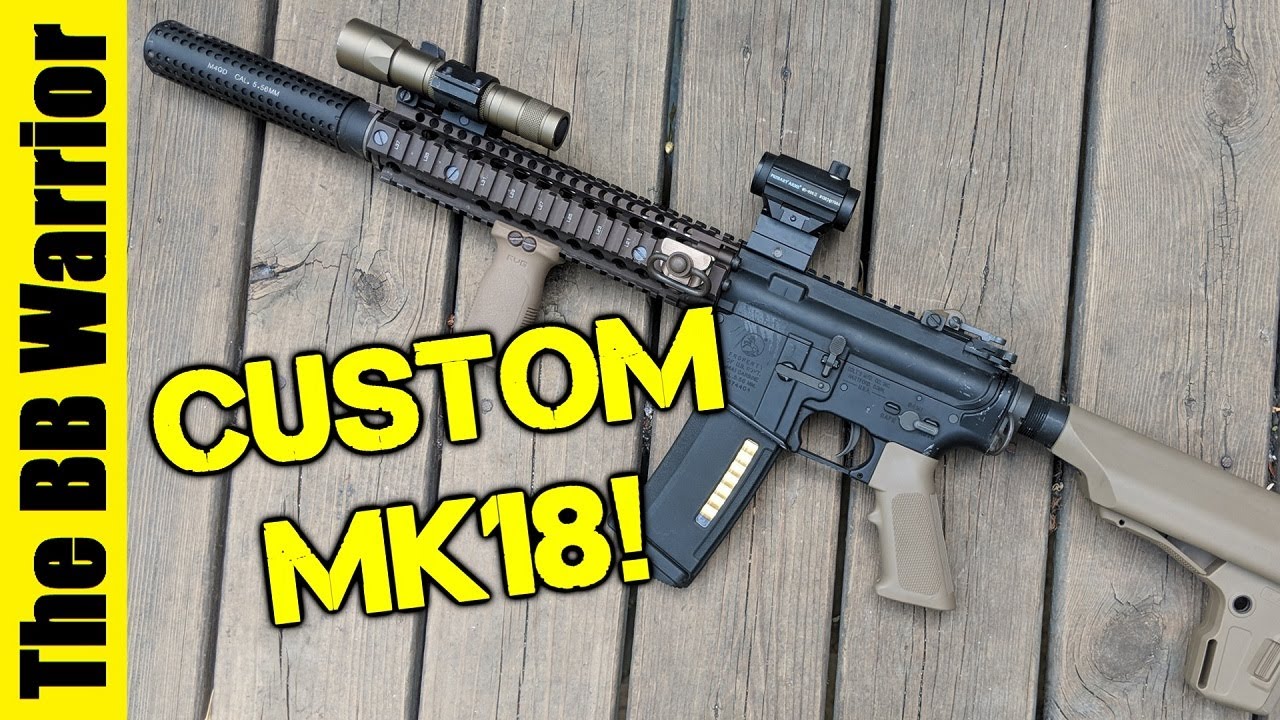 Custom MK18 AEG Build | The Airsoft Armory Ep. 2 - YouTube