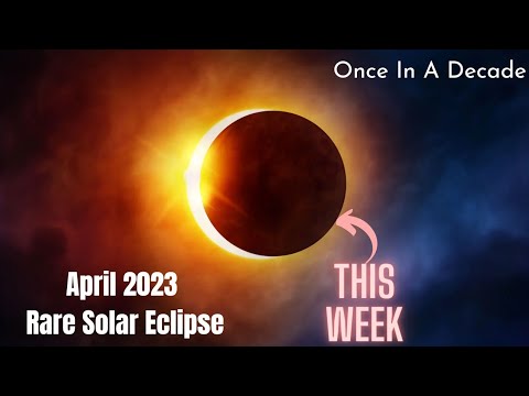 Rare Solar Eclipse| Once in A Decade |Universe Untied #solareclipse # ...