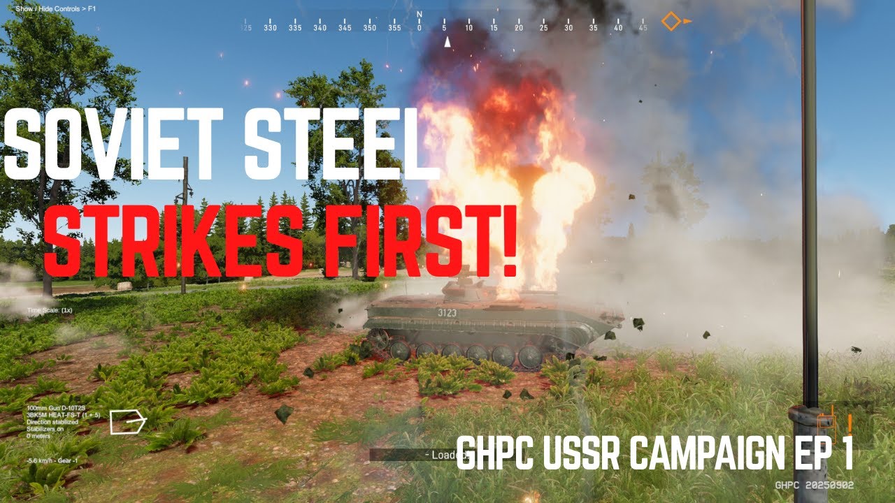 Soviet Steel Strikes First! | GHPC USSR Campaign Ep 1 - YouTube