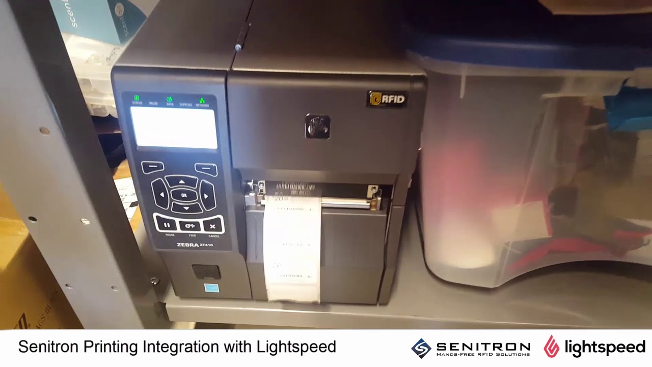 Senitron Hands-Free RFID Solutions - POS Printing Integration with ...