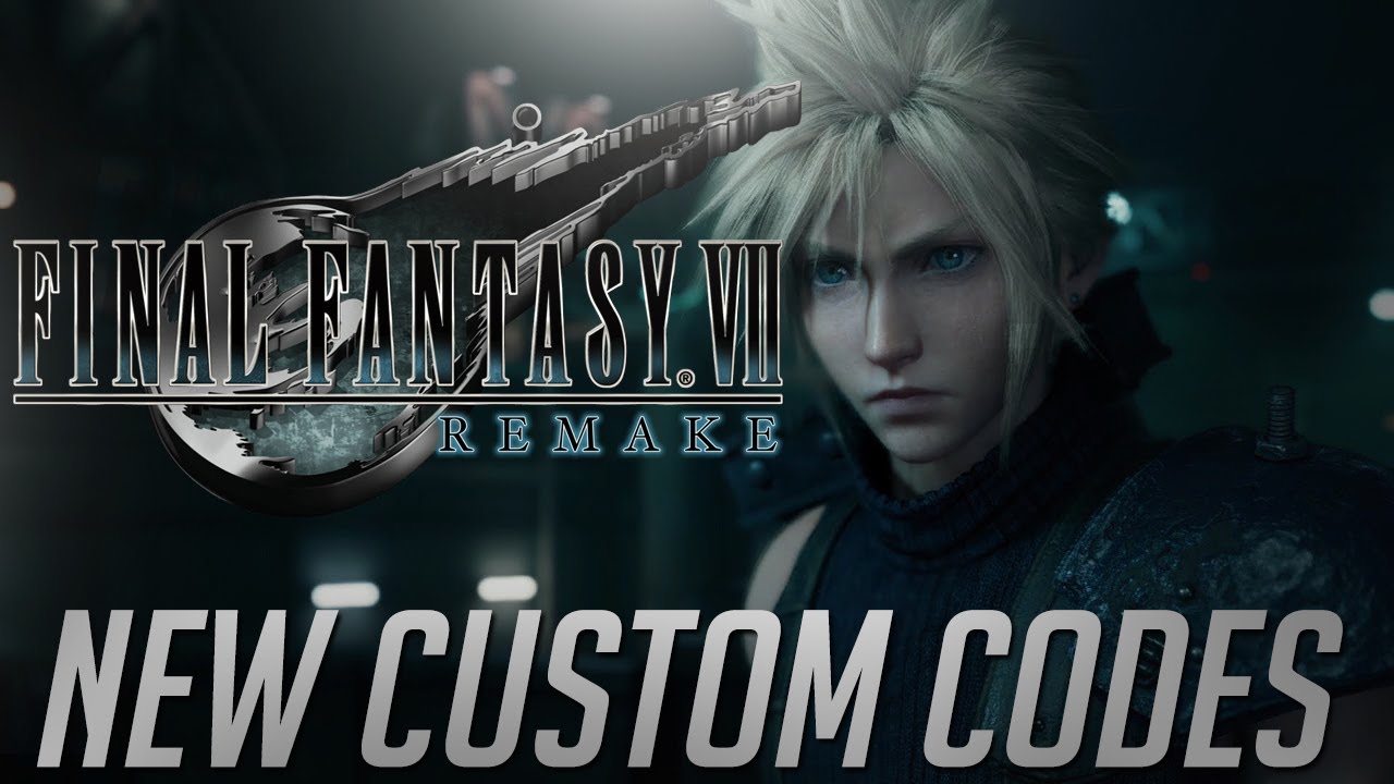 Final Fantasy 7 Remake New custom codes / Save wizard for Ps4 max - YouTube