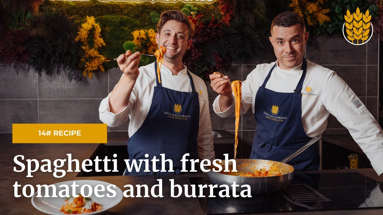 EP14 - Perfect Italian pasta recipe - SPAGHETTI with TOMATO SAUCE and ...