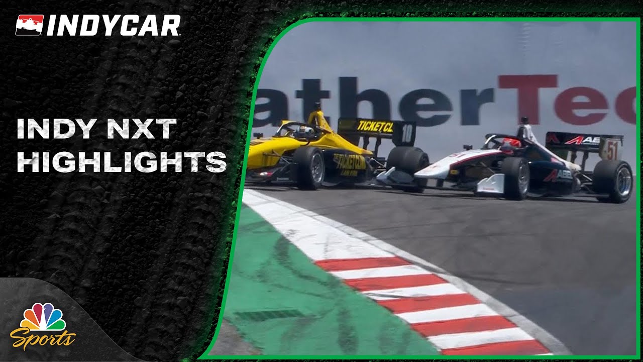 Indy NXT Series HIGHLIGHTS | Grand Prix of Monterey, Race 2 | 6/23/24 ...