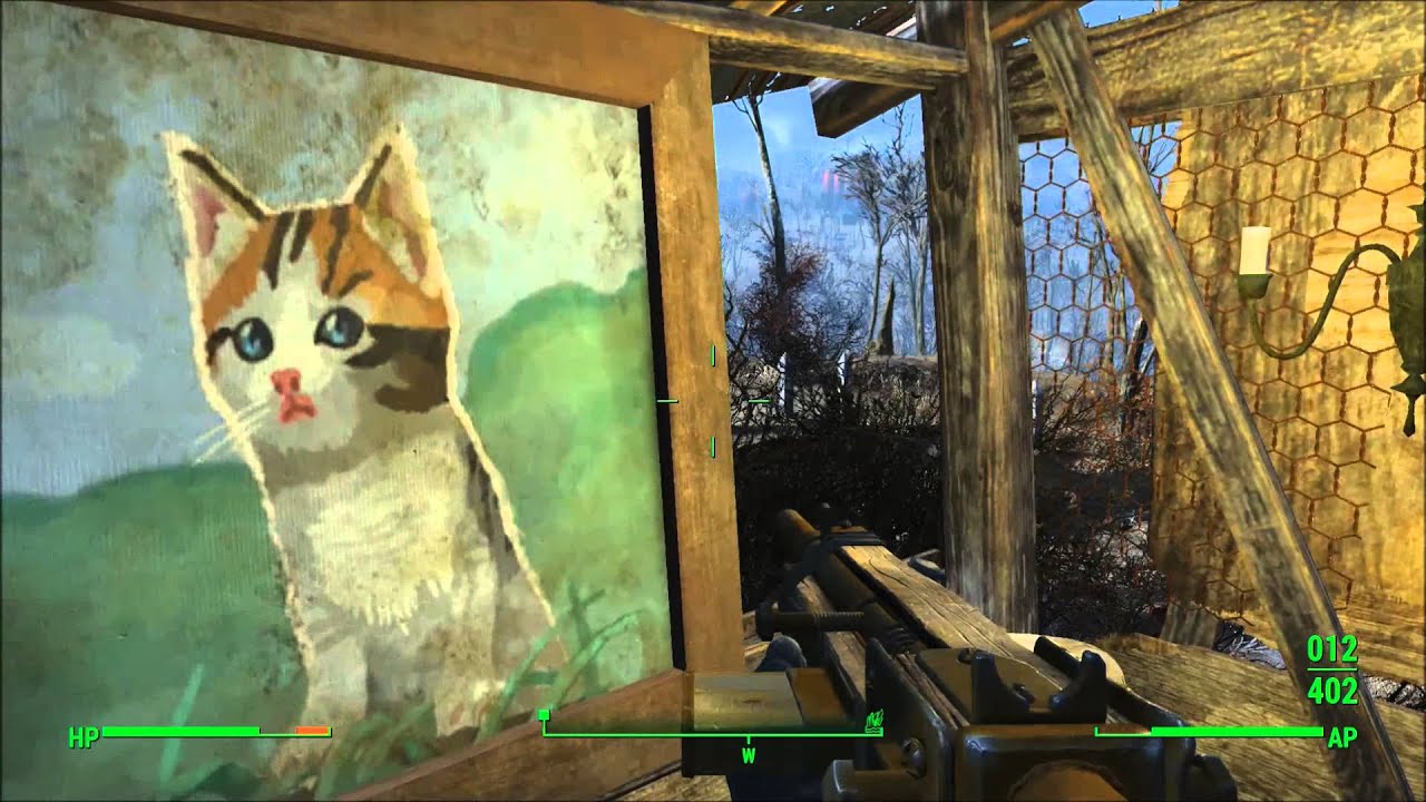 Fallout 4 - Crazy Cat Guy - YouTube
