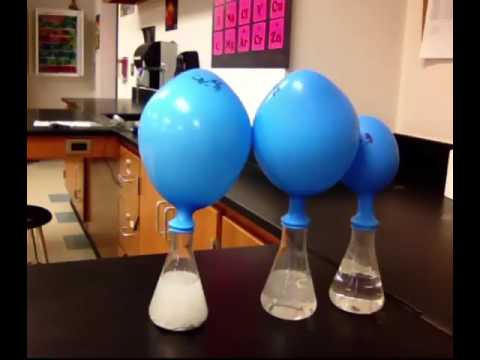 Limiting reactant demo - YouTube