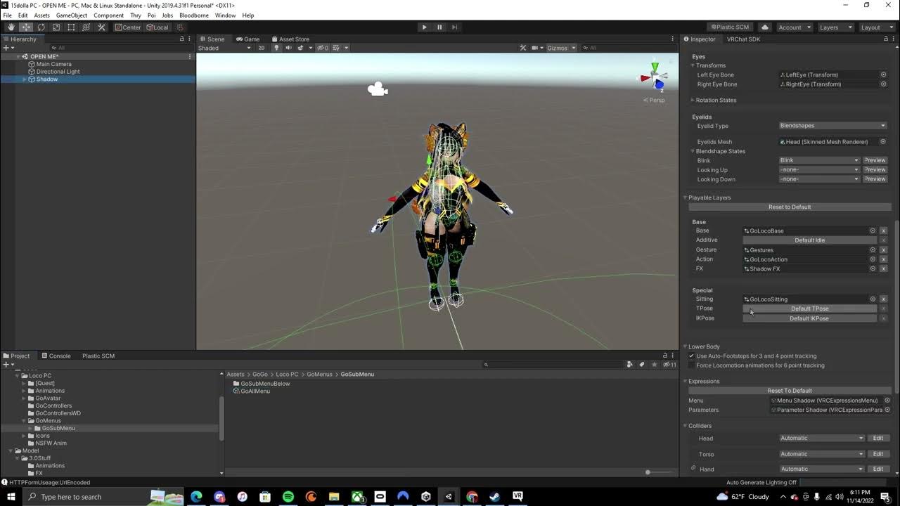 VRChat GoGo Loco 18+ Basic Tutorial - YouTube