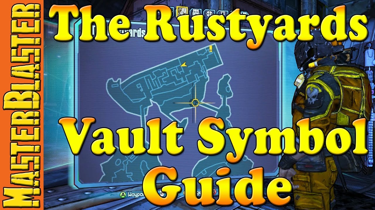The Rustyards Cult of the Vault Symbol Guide Location - Borderlands 2 ...