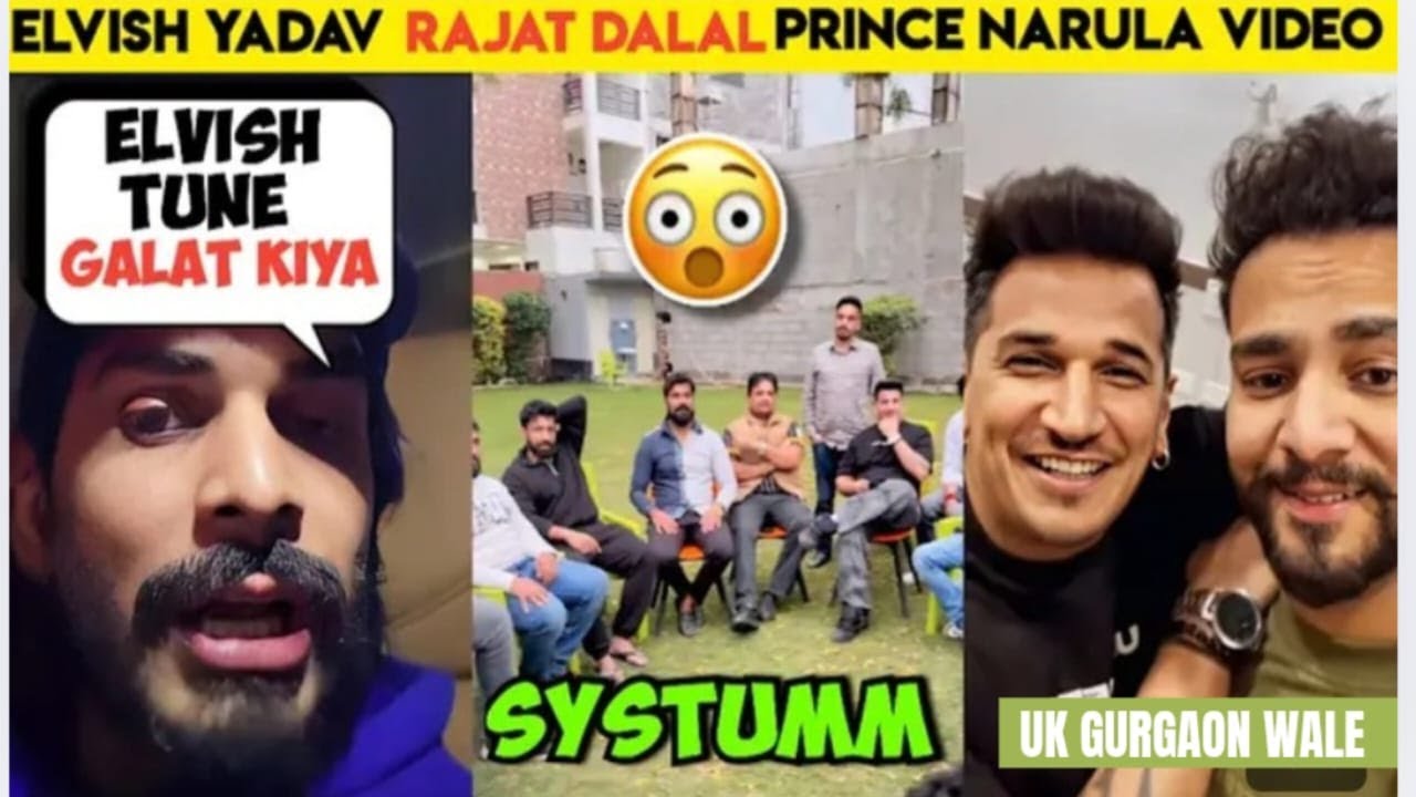 OMG 🤯- Elvish yadav Rajat dalal Work done after reaction & prince ...