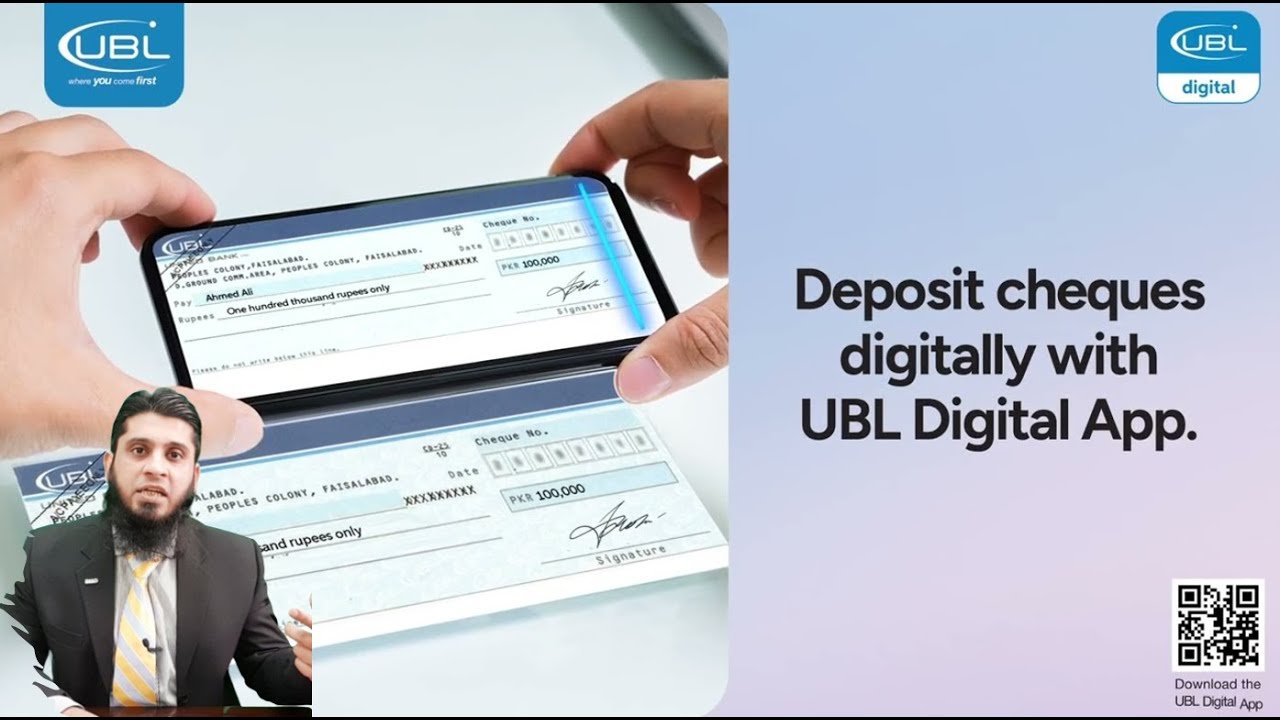 Deposit your cheques digitally with the UBL Digital App! | UBL Bank ...