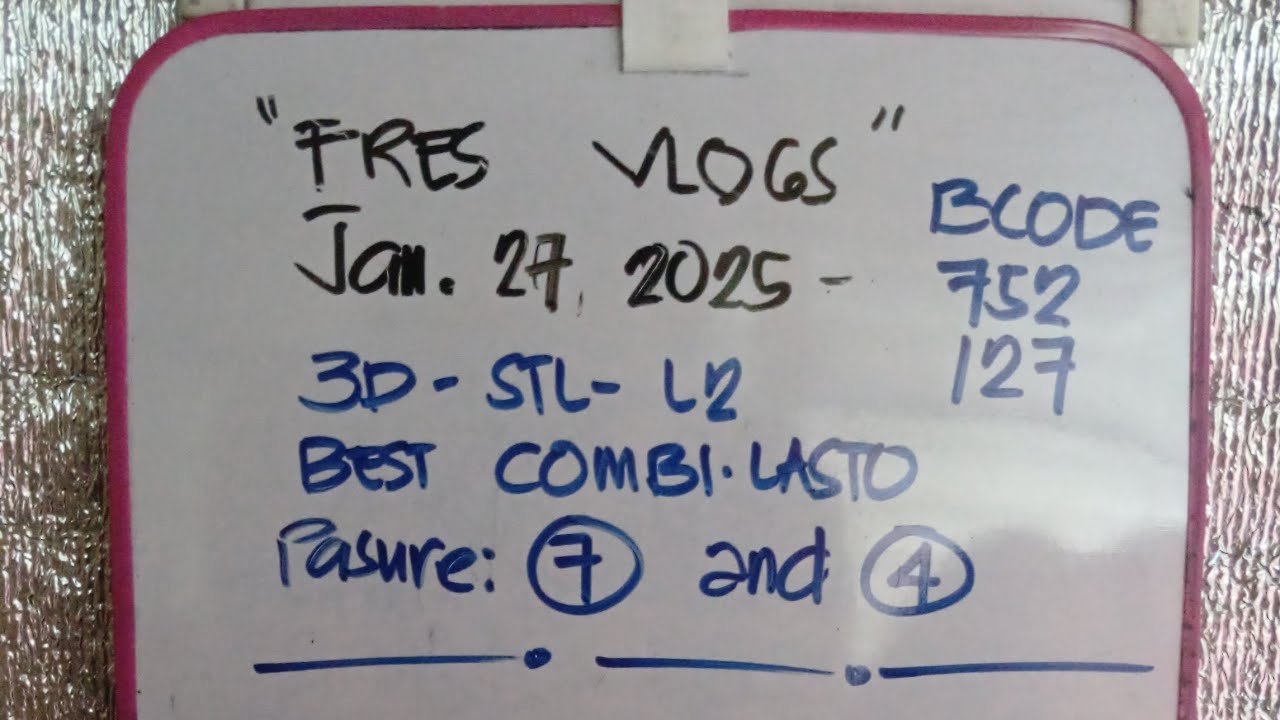 NINDOT PATDAN JACKPOT REGALO BONUS SPECIAL HOT COMBIS | JANUARY 27,2025 ...