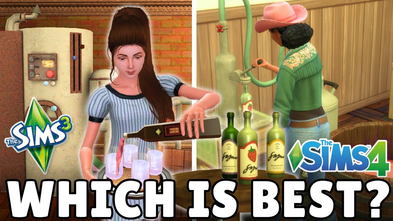 Running a Nectary In The Sims 3 vs The Sims 4: Which Is Best? - YouTube