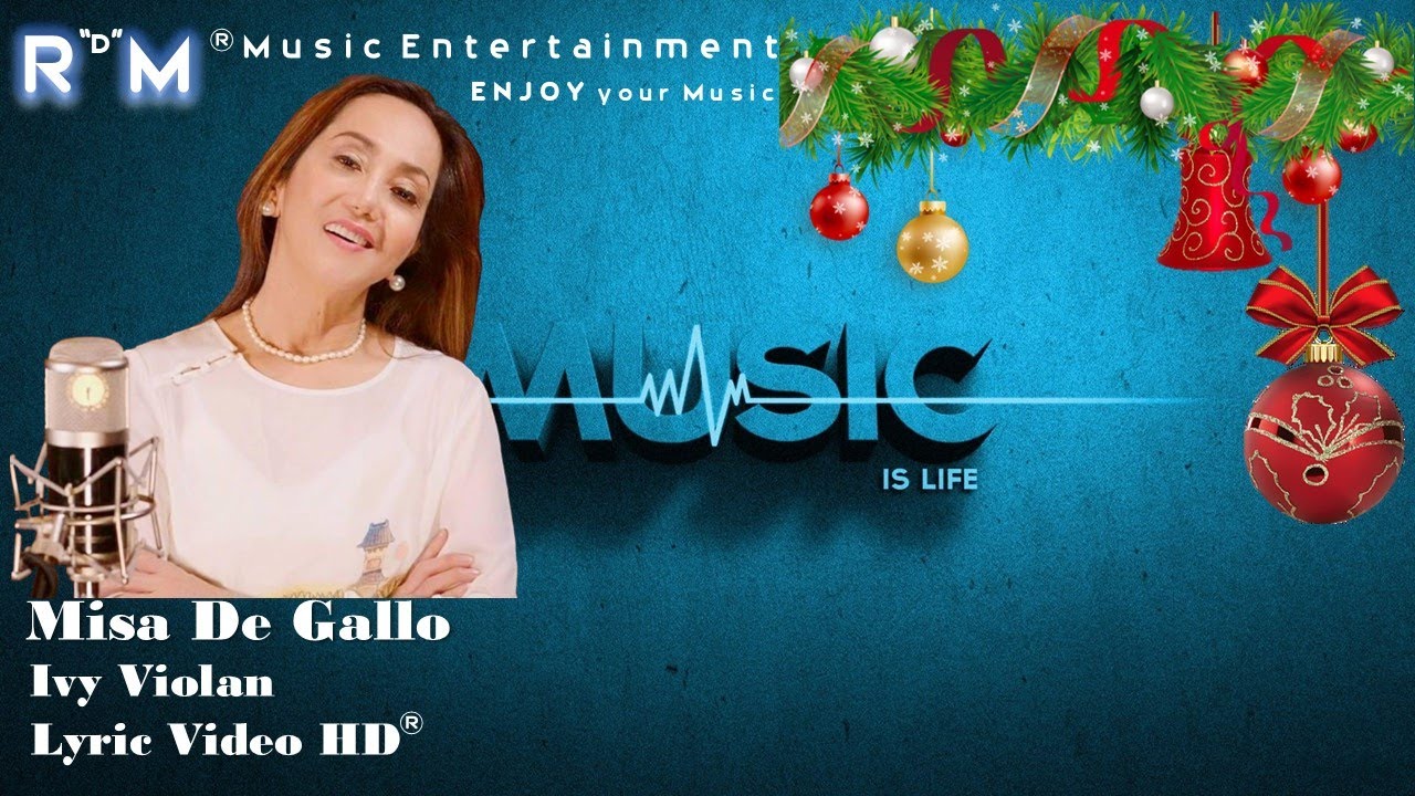 Misa De Gallo - Ivy Violan ®Lyric Video HD - YouTube