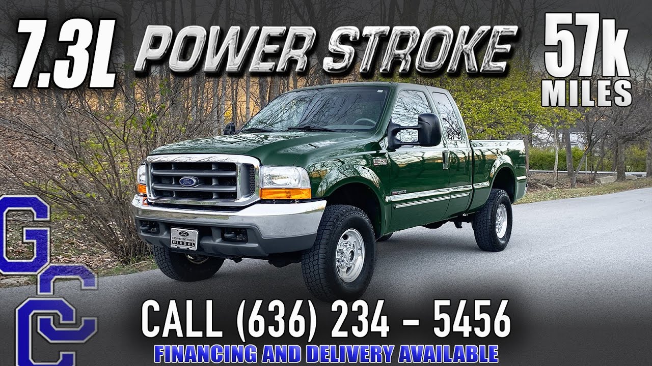 7.3 Powerstroke For Sale: 2000 Ford F-350 Lariat 4x4 Diesel With Only ...