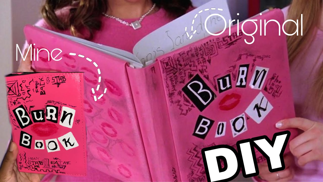 Burn Book photo album DIY | Birthday Series (Y2K Edition) Part 3 - YouTube