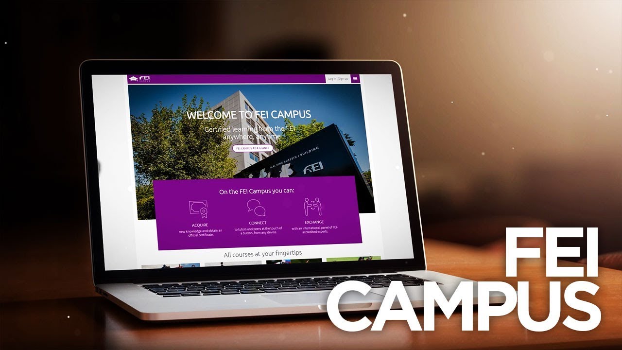 The new FEI Campus - Take free courses now! - YouTube