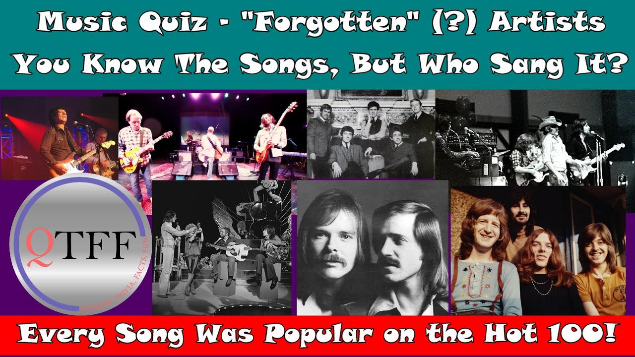 Name These "Forgotten" Artists Music Quiz #2 / Billboard Hot 100 Songs ...