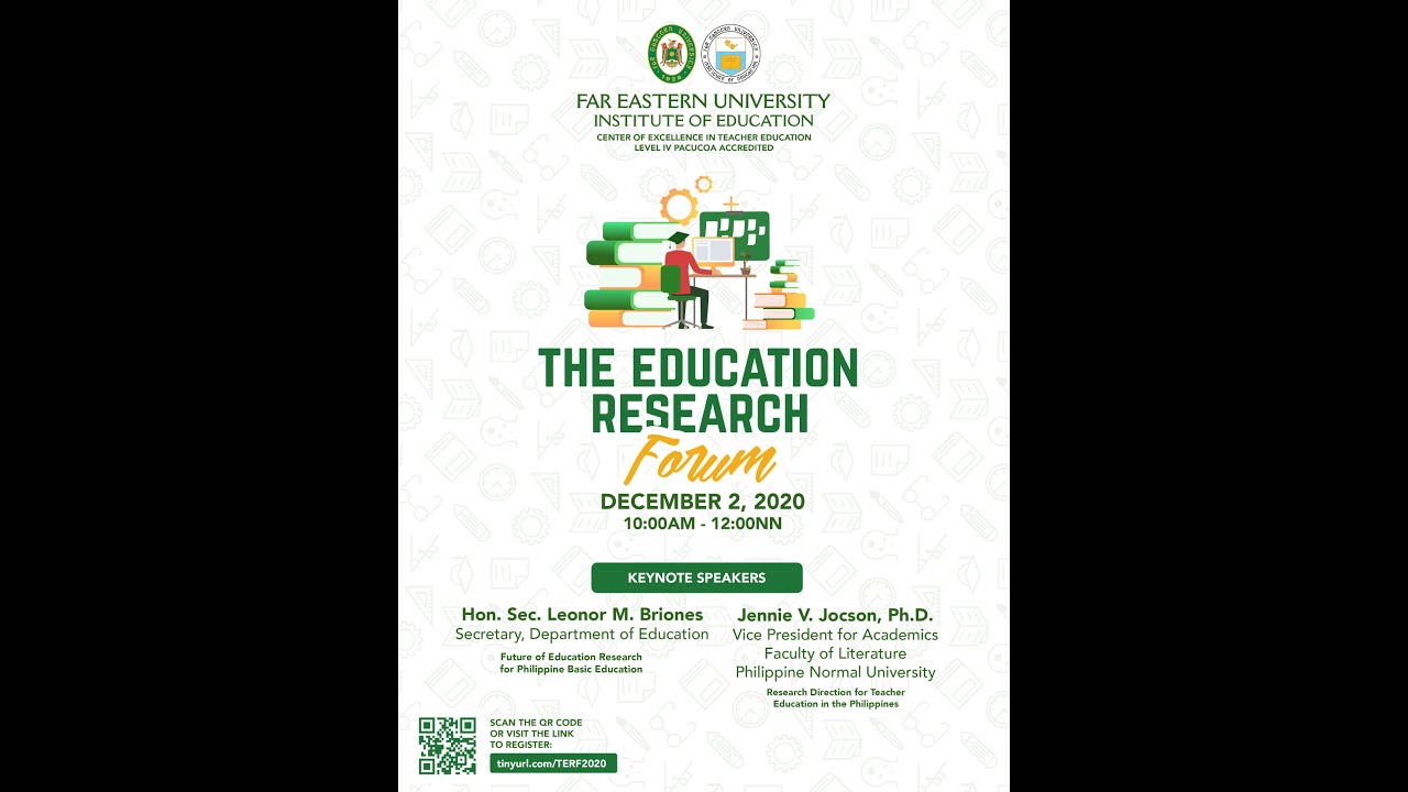 FEU IE The Education Research Forum - YouTube