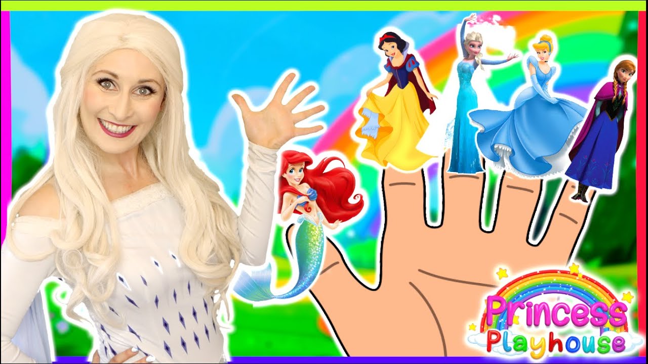 Elsa Finger Family ️ | Disney Frozen Nursery Rhyme for Kids | Princess ...