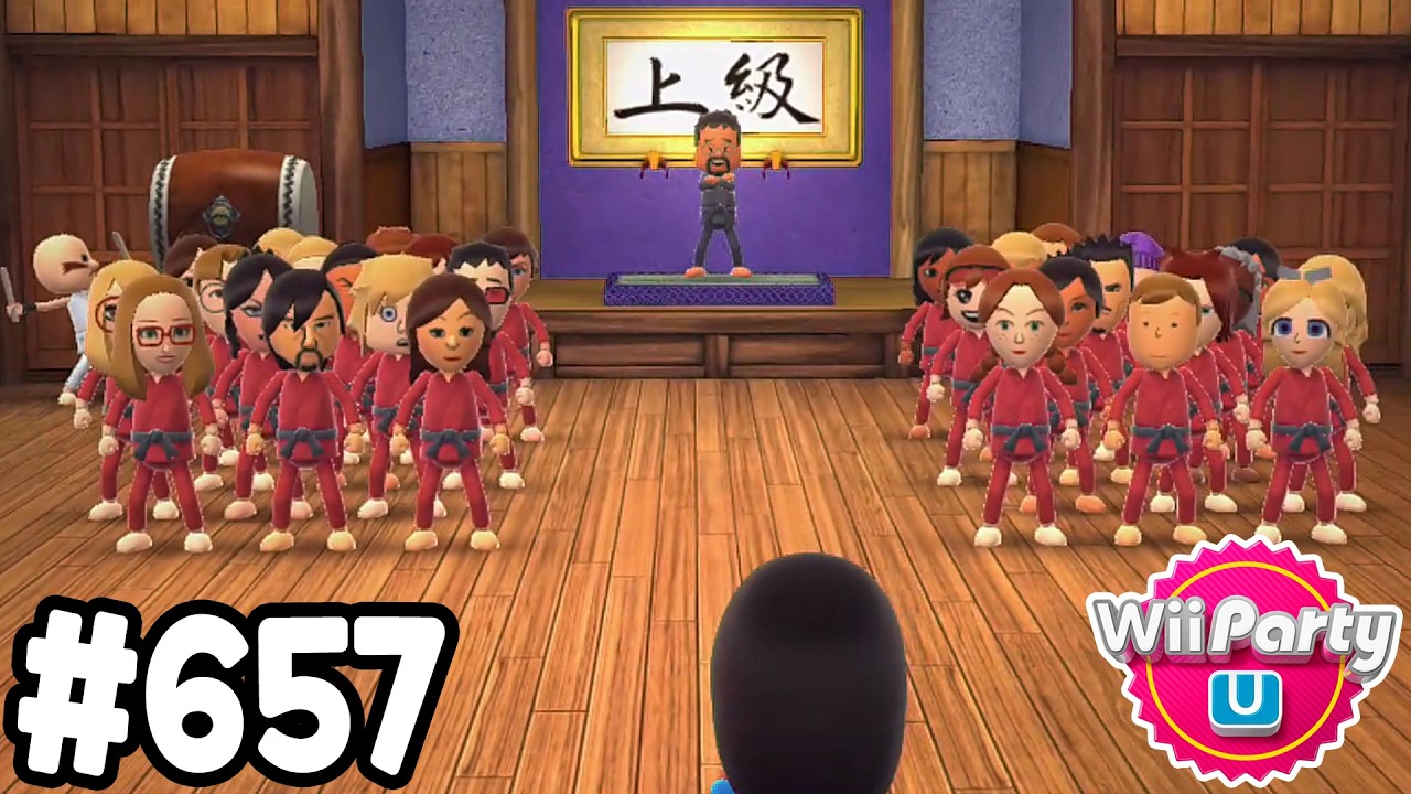 Wii Party U - Dojo Domination Gameplay Walkthrough Part 657 [ Japanse ...