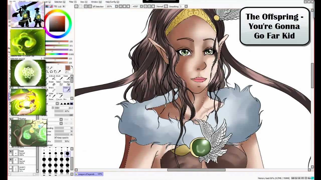 League of Legends Tamara Art Spotlight - YouTube