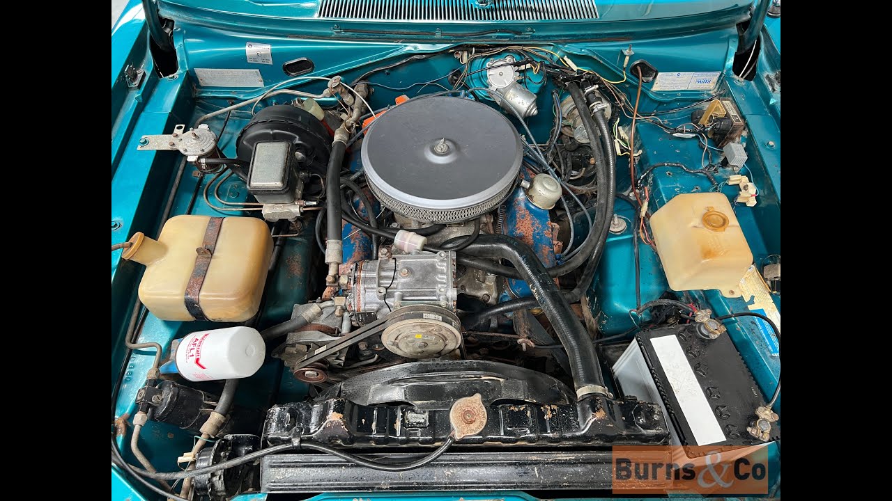 1977 Valiant Charger CL 770 - Engine - YouTube