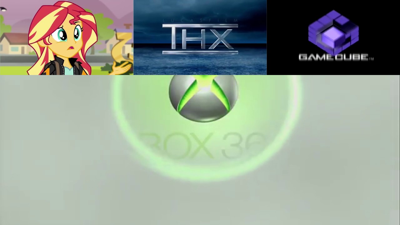 Xbox 360, THX, Gamecube and Sunset Shimmer Version or Something - YouTube